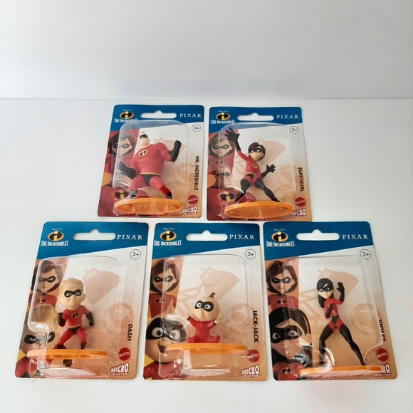Disney | Toys | Disney Pixar The Incredibles Mattel Micro Collection ...